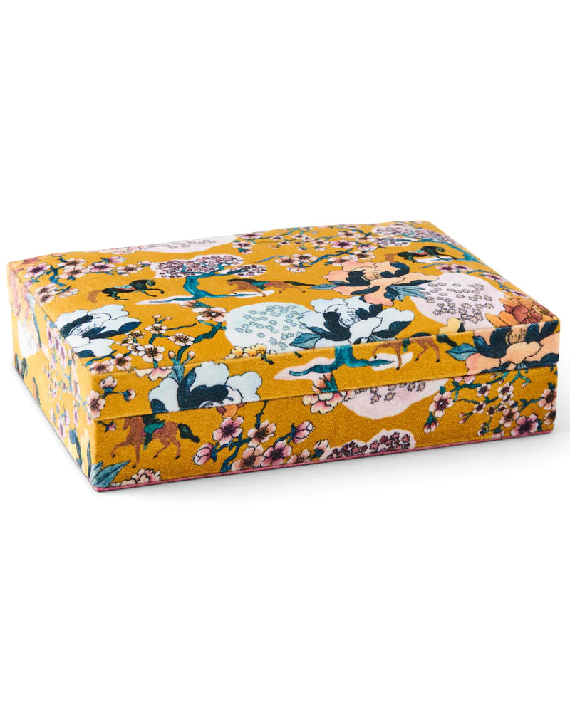 Galop Velvet Jewellery Box (Small) – Mr-and-Dac