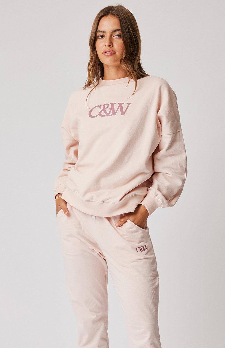 Womens Cartel & Willow | Piper Sweater Powder – Mr-and-Dac