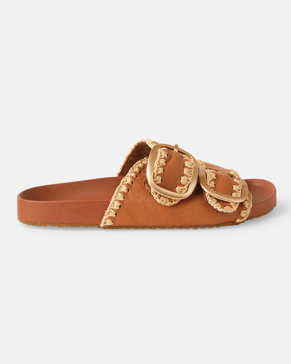 Poppy Slide - Coconut Tan – Mr-and-Dac