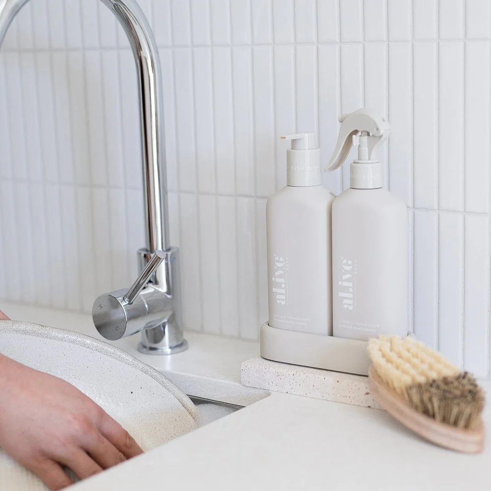 Bench Spray and Dishwashing Liquid + Tray, Premium Kitchen Duo | Al.iv ...