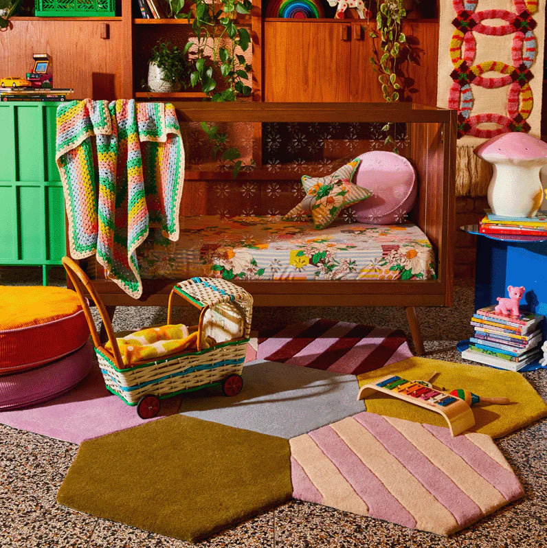 Sage & Clare Carlotta Rug - Blue Bell – Mr-and-Dac