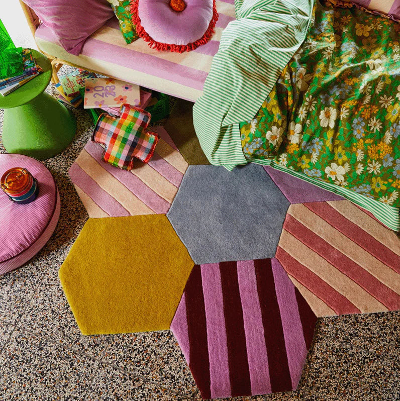 Sage & Clare Carlotta Rug - Blue Bell – Mr-and-Dac